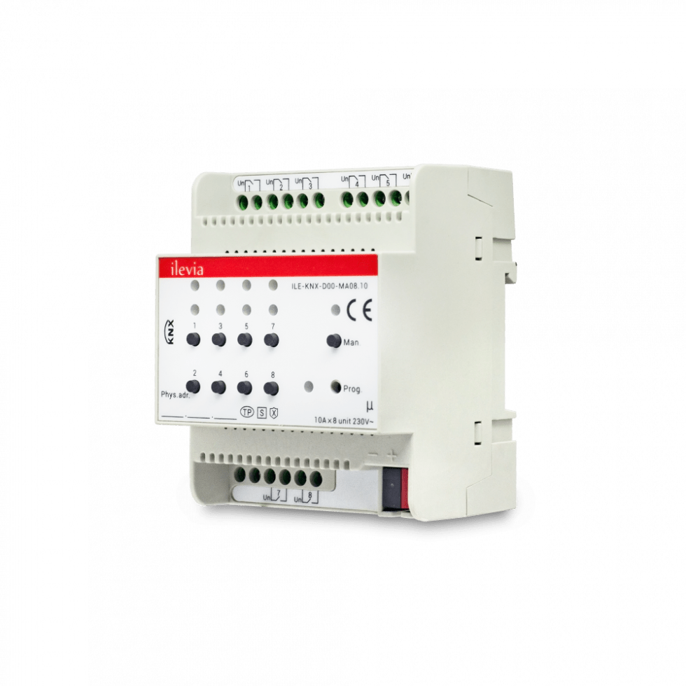 KNX Multifunction Actuator 8-Fold 10A | Ilevia Smart Home and Building ...